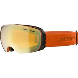 Alpina Sports	 Alpina Sports Skibrille GRANBY Q-LITE BLACK-PUMPKIN MATT