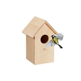 Relaxdays Vogelhaus Aufklappbarer Nistkasten