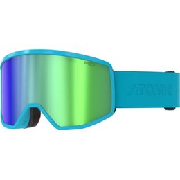 Atomic Skibrille Herren Skibrille FOUR HD TEAL BLUE