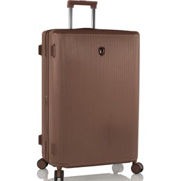 Hartschalen-Trolley Heys "Earthtone, 76 cm" Gr. B/H/T: 48 cm x 76 cm x 30 cm 117 l, braun (umber) Koffer Hartschalenkoffer