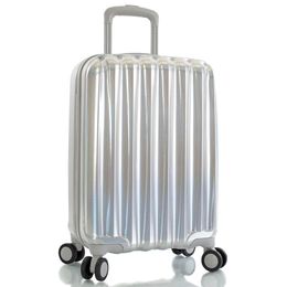 Hartschalen-Trolley Heys "Astro, 53 cm" Gr. B/H/T: 36 cm x 53 cm x 22 cm 32 l, silberfarben (silver) Koffer Handgepäck-Koffer