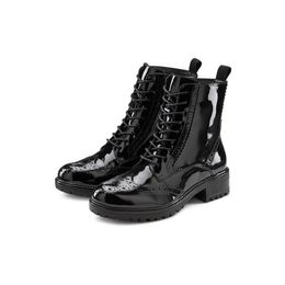 Lascana Schnürboots mehrfarbig Gr. 38 für Damen. Nachhaltig.