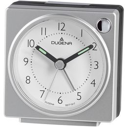 Dugena Quarzwecker "4460946", silber