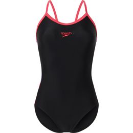 Speedo® Badeanzug, sportiv, elastisch, für Damen, schwarz, 42