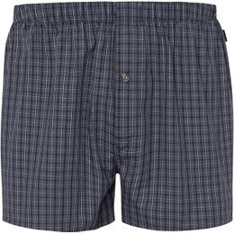 Hanro Fancy Woven Boxershorts, Gummibund, für Herren, grau, M