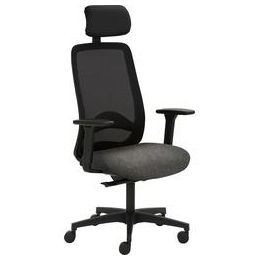 mayer Sitzmöbel Bürostuhl MAYER SITZMÖBEL "myTRITON", grau (grau, schwarz), B:70cm, Polyester, Stühle