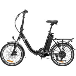VECOCRAFT E-Bike E-Pax, Heckmotor, schwarz