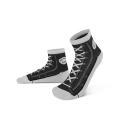 Normani Socks female Grey, Black size 39-42