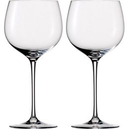 Eisch Rotweinglas Jeunesse, Kristallglas, (Burgunderglas),bleifrei 420 ml, 2-teilig, weiß