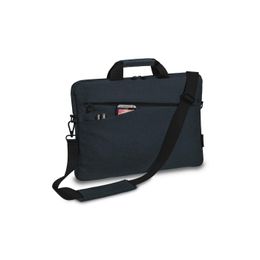 PEDEA Laptoptasche Notebooktasche Fashion bis 43,9 cm (bis 17,3), dicke Polsterung und ein fleeceartiges, weiches Innenfutter, schwarz