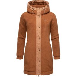 Ragwear Fleece Jacket 'Cousy' female Brown size XXL
