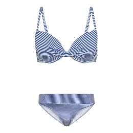 s.Oliver Bikini Damen Gr&ouml;&szlig;e L blau / wei&szlig;