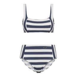 Venice Beach Bikini Damen Größe XS navy / weiß