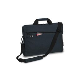 PEDEA Laptoptasche Notebooktasche Fashion bis 33,8 cm (bis 13,3), dicke Polsterung und ein fleeceartiges, weiches Innenfutter, schwarz