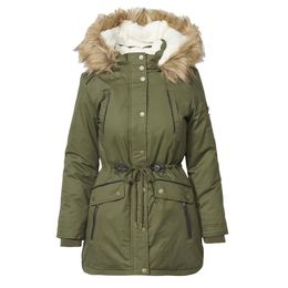 Koroshi Between-Seasons Parka female Green size XXL