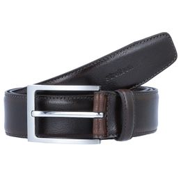 Strellson Premium G&uuml;rtel Leder Herren Gr&ouml;&szlig;e 80 schwarz