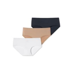 Schiesser Boyshorts ' Invisible Soft ' female Beige, Black, White size 42