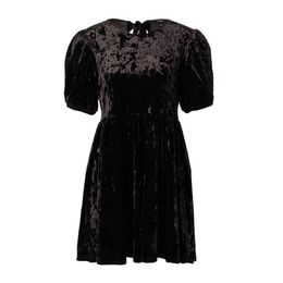 MONKI Kleid Damen Größe 40 schwarz Winterkleid