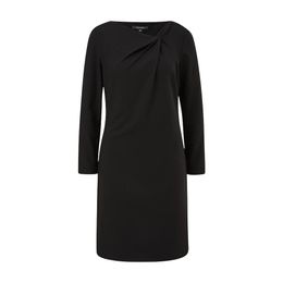 comma, COMMA Kleid Damen Größe 36 schwarz Winterkleid