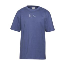 Karl Kani T-Shirt 'Essential' Herren Gr&ouml;&szlig;e XXL himmelblau / wei&szlig;