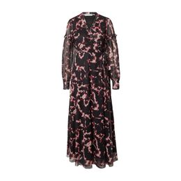 Pulz Jeans Kleid 'DUFFY' Damen Gr&ouml;&szlig;e 34 fuchsia / schwarz / wei&szlig; Winterkleid