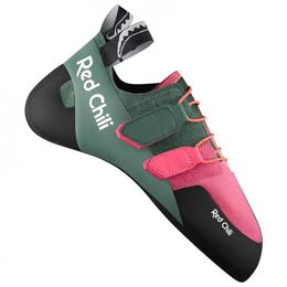 Red Chili - Fusion Lv II - Kletterschuhe UK 7,5 | EU 41 oliv/rosa