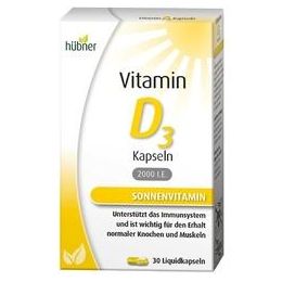Hübner Hübner Vitamin D3 Kapseln 30Stk