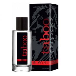 Ruf Eau de Parfum Duft für Herren Pheromone Bergamotte Zederholz 50ml Taboo Domination, 1-tlg., Männerduft