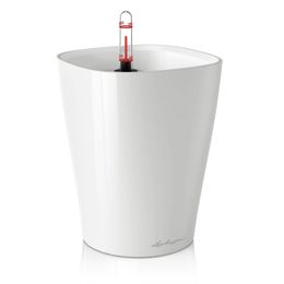 Lechuza® Blumentopf Pflanztopf Deltini weiß hochglanz