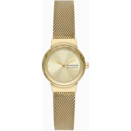 Quarzuhr Skagen "FREJA, SKW3110" Armbanduhren goldfarben Damen Quarzuhren