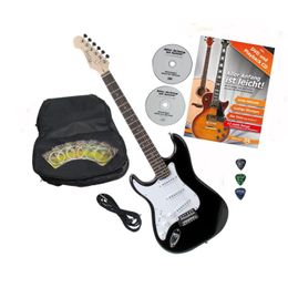 Rocktile E-Gitarre Pro ST3 Linkshänder elektrische Gitarre