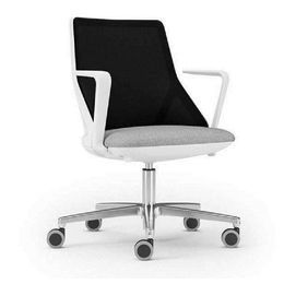 JVmoebel Bürostuhl Luxus Stuhl Weiß Büro Stühle Polster Sessel Design Möbel Drehstuhl Neu (1 St)