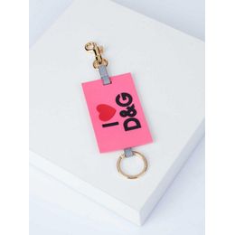 Dolce & Gabbana DOLCE & GABBANA Schlüsselanhänger Dolce & Gabbana Keyholder pink
