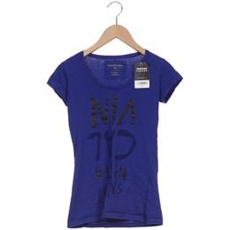 Calvin Klein Jeans Damen T-Shirt, marineblau, Gr. 34