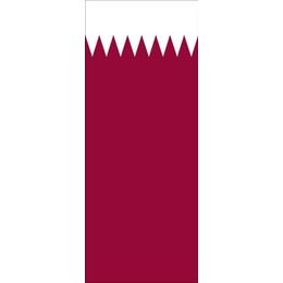 flaggenmeer Flagge Flagge Katar 110 g/m² Hochformat