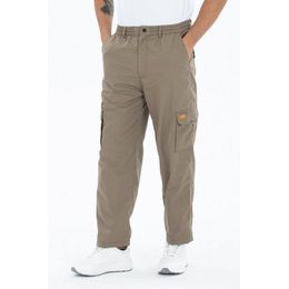 Kendindza Collection Cargohose Herren Cargohose Thermohose Dehnbund Winter Cargo Hose gefüttert Arbeitshose