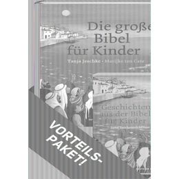 Die große Bibel für Kinder. Kombi-Paket (Buch + DVD), m. 1 Buch, m. 1 DVD - Tanja Jeschke, Gebunden