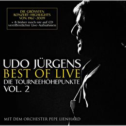 Sony Music Best Of Live - Die Tourneehöhepunkte Vol. 2 - Udo Jürgens. (CD)