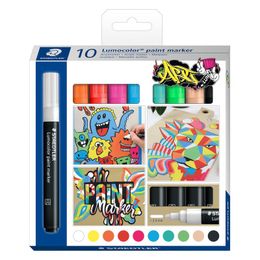 Staedtler 349 C10 Acrylmarker Lumocolor® 10er-Pack