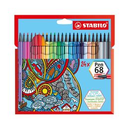 Filzstift Stabilo® Pen 68 24er-Pack