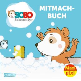 Carlsen Verlag Maxi Pixi 444: VE 5: BOBO Siebenschläfer: Mitmachbuch (5 Exemplare) - JEP-Animation,