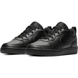 Nike Sportswear Court Borough Sneaker Design auf den Spuren des Air Force 1, schwarz