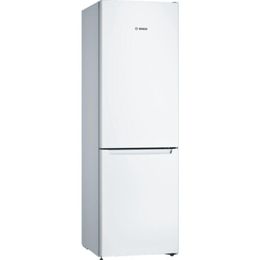 Bosch - KGN36NWEA Serie 2, Freistehende Kühl-Gefrier-Kombination mit Gefrierbereich unten, 186 x 60 cm, Weiß