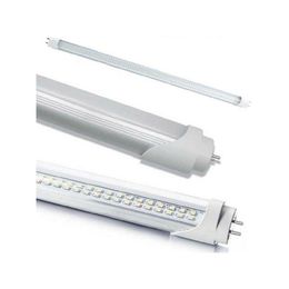 Meditrade GmbH Trade Shop Traesio - led T8 neon tube 60cm 90cm 120cm 150cm 6000k 3000k neutral warmes licht Transparente Abdeckung-60 cm -Kühles Weiß - Kühles Weiß