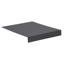 Stern Tablett L-Form Aluminium ca. 69x50x7 cm Graphit