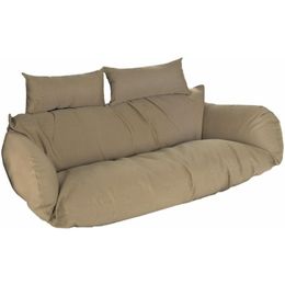 Home Deluxe - Polyrattan Hängesessel TWIN - nur Kissen