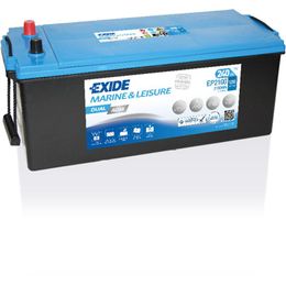 Exide EP2100 Dual AGM Starter-, Versorgungsbatterie 12V 240Ah inkl. 7,50€ Pfand