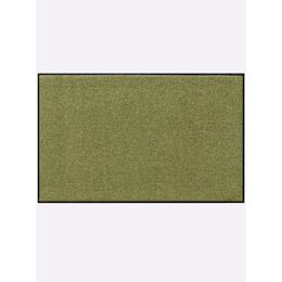 Fußmatte Salonloewe Teppiche Gr. B/L: 180 cm x 60 cm, 7 mm, 1 St., grün Fußmatten einfarbig