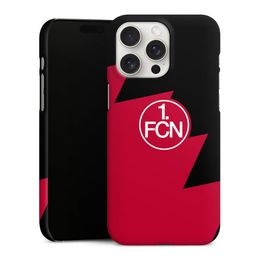 DeinDesign iPhone 15 Pro Max Handy Premium Case Smartphone Handyh&uuml;lle Schutzh&uuml;lle matt 1. Fcn 1. Fc N&uuml;rnberg Merchandise Premium Case