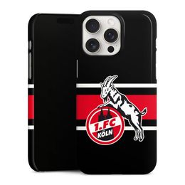 DeinDesign iPhone 15 Pro Max Handy Premium Case Smartphone Handyh&uuml;lle Schutzh&uuml;lle gl&auml;nzend Official Licensed Product 1. Fc K&ouml;ln Logo Premium Case